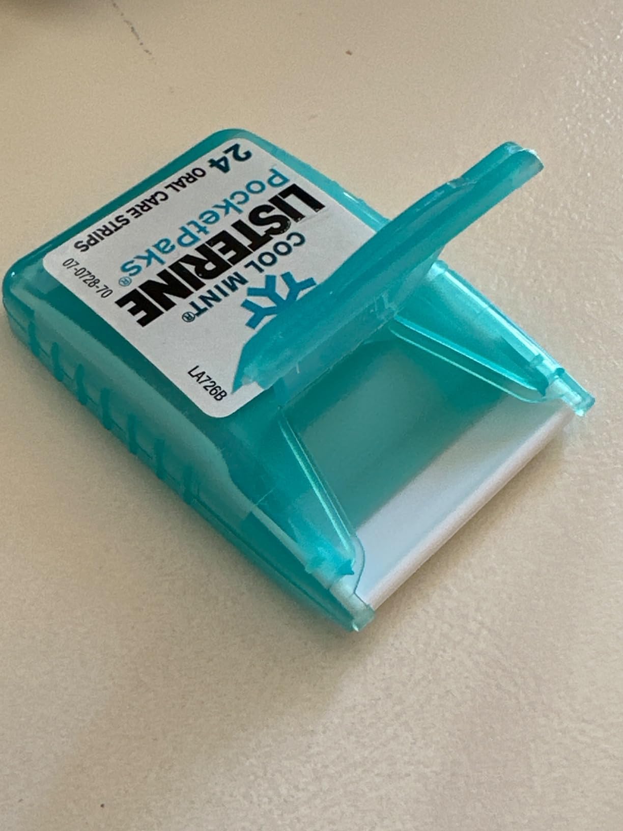 Listerine Pocketpaks Oral Care Strips Cool Mint Value Pack 72 | Kill ...
