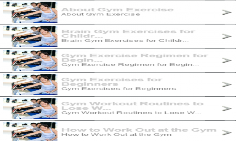 Gym Exercise Guide - App on Amazon Appstore