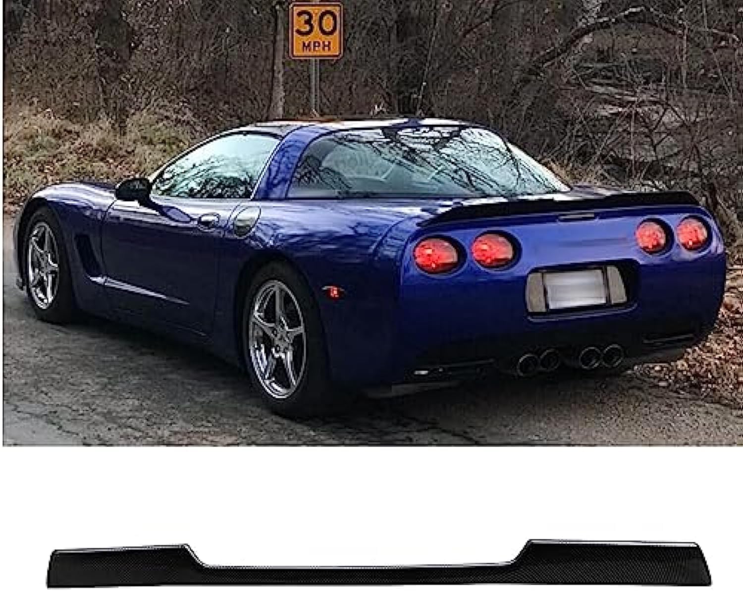 Rear Spoiler Wing C5 Corvette at Robbin Wood blog