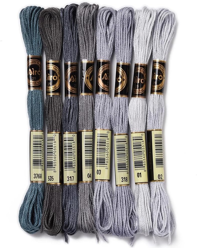 Amazon.com: DMC 117-436 Six Stranded Cotton Embroidery Floss, Tan, 8.7 ...