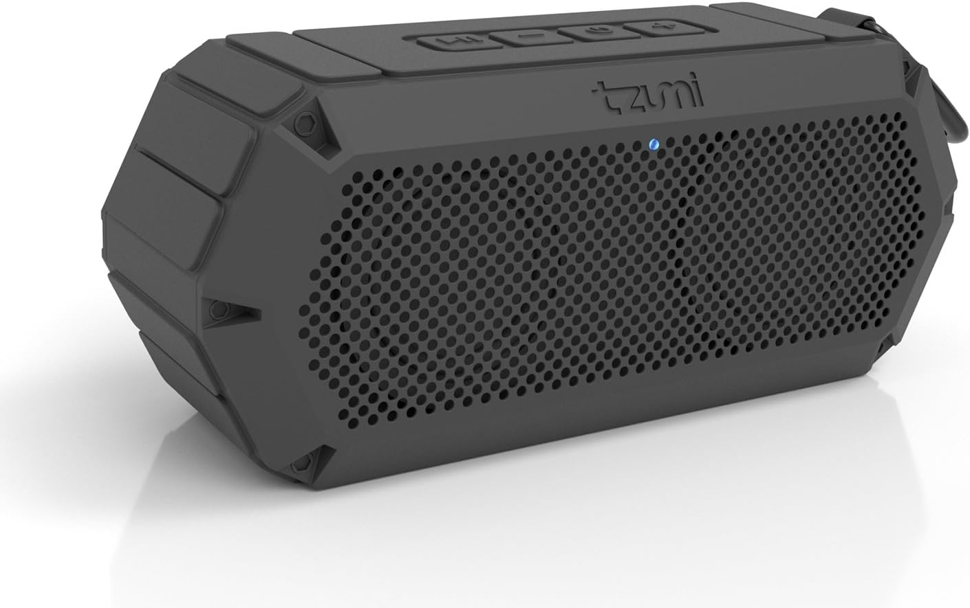 Amazon.com: Tzumi AquaBoost Boom Waterproof Bluetooth Speaker – Fully ...