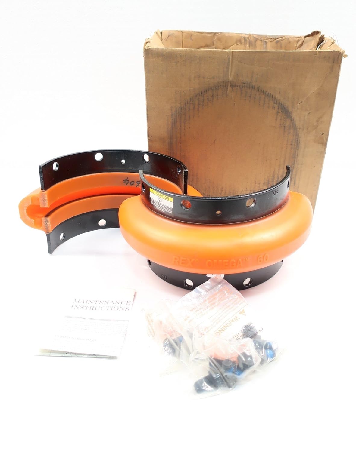 REXNORD 7300050 E60 OMEGA STANDARD ELASTOMERIC COUPLING ELEMENT D602176: Amazon.com: Industrial ...