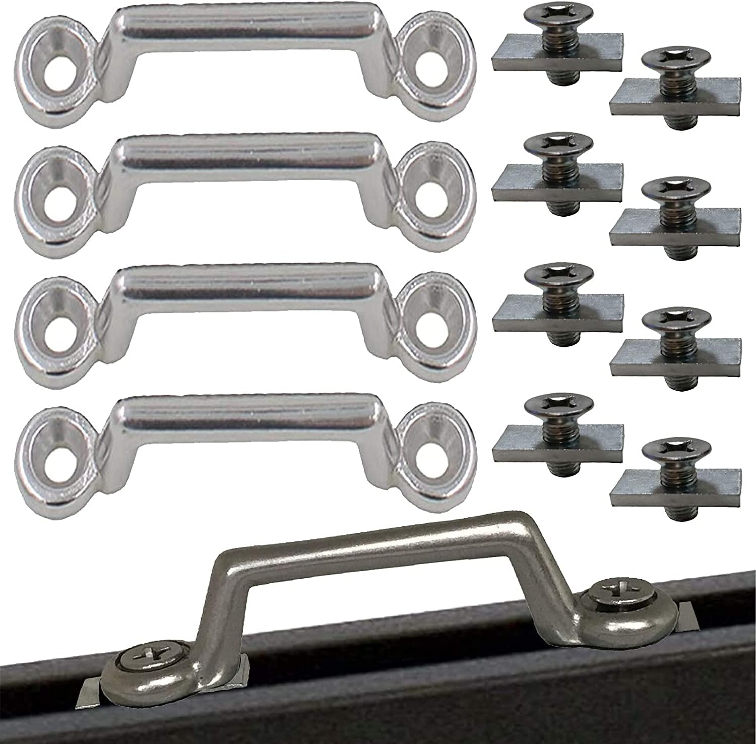 Amazon.com: Pmsanzay Pack of 4 Kayak Track Mount Kayak Boat Bungee Deck ...