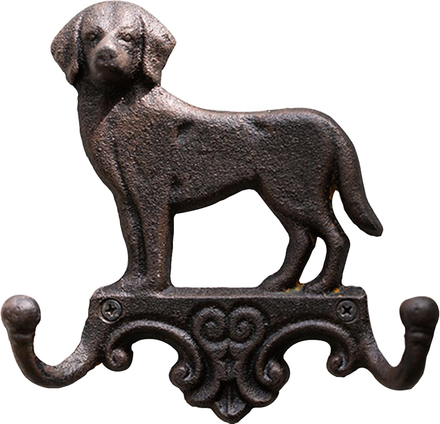 Amazon.com: XINGJIANG Cast Iron Dog Key Hooks for Wall Decorative Dog ...