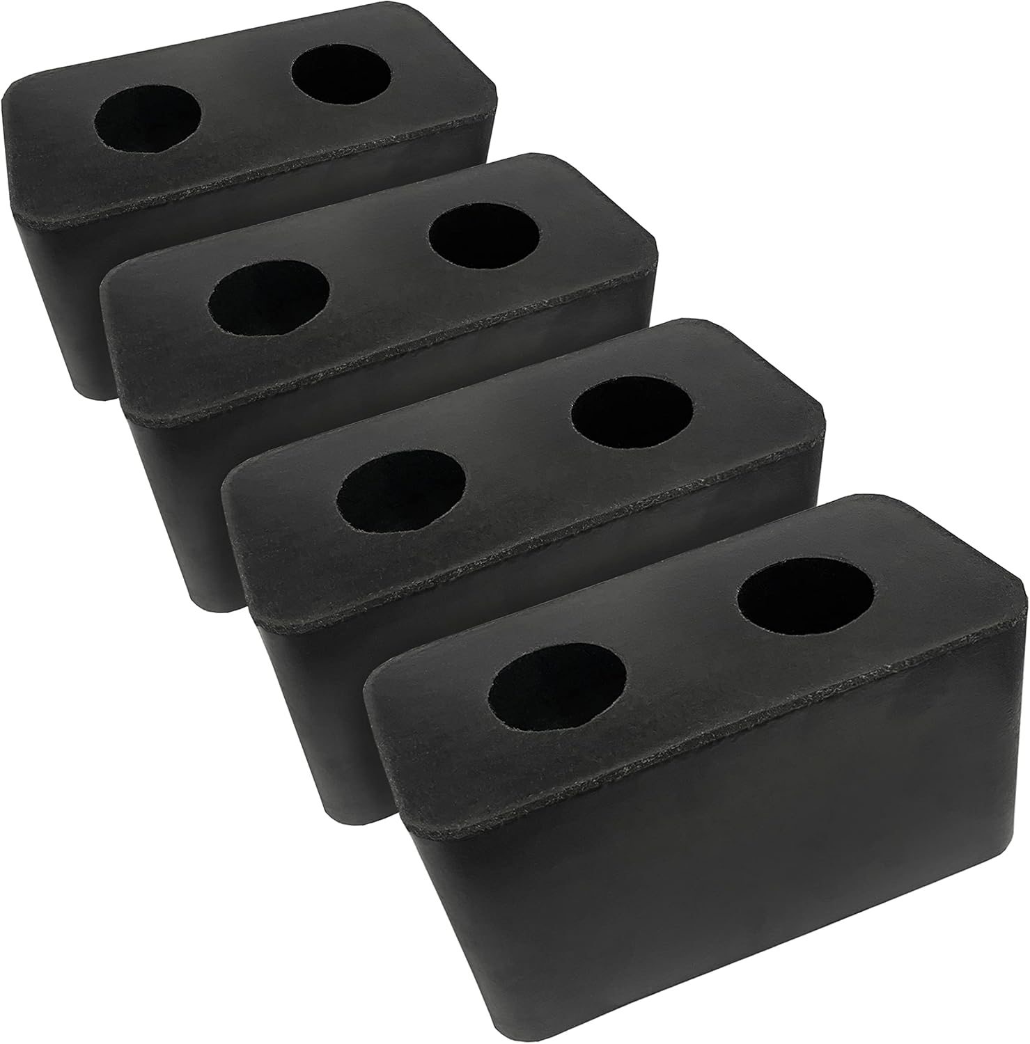 Amazon.com: 4 Pack Reinforced Rubber Dock Bumper 6” x 3.25” x 3” inch ...