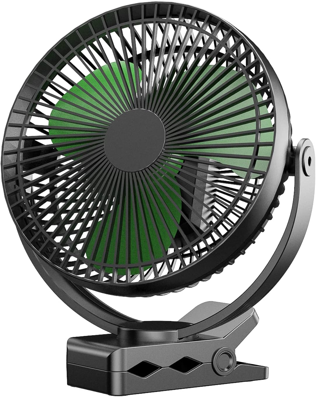 Amazon.com: Bovisbws USB Clip on Fan,4 IN 1 Oscillating Desk Fan ...