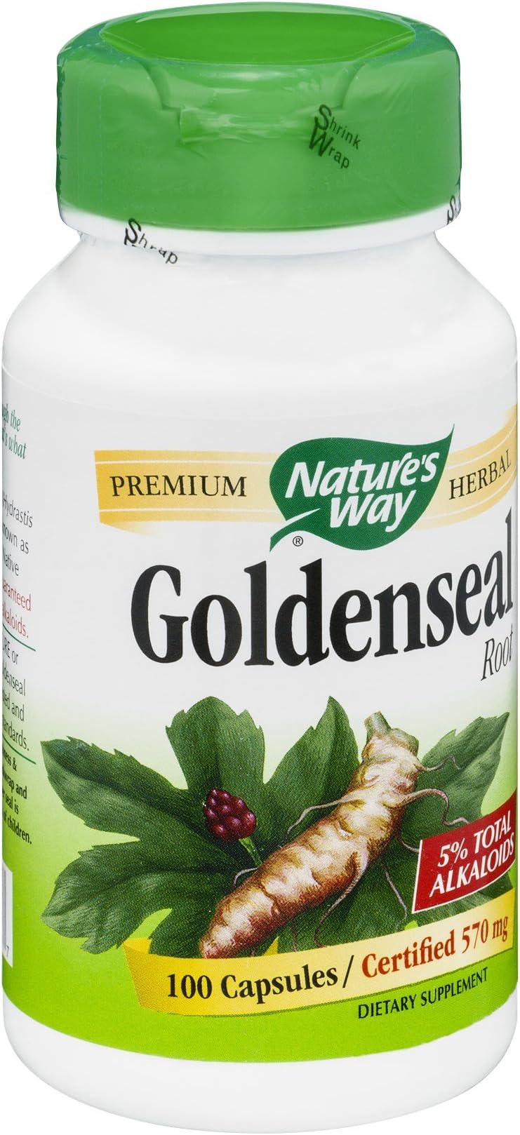 Amazon.com: Nature'S Way Goldenseal Root 100 Cap : Health & Household