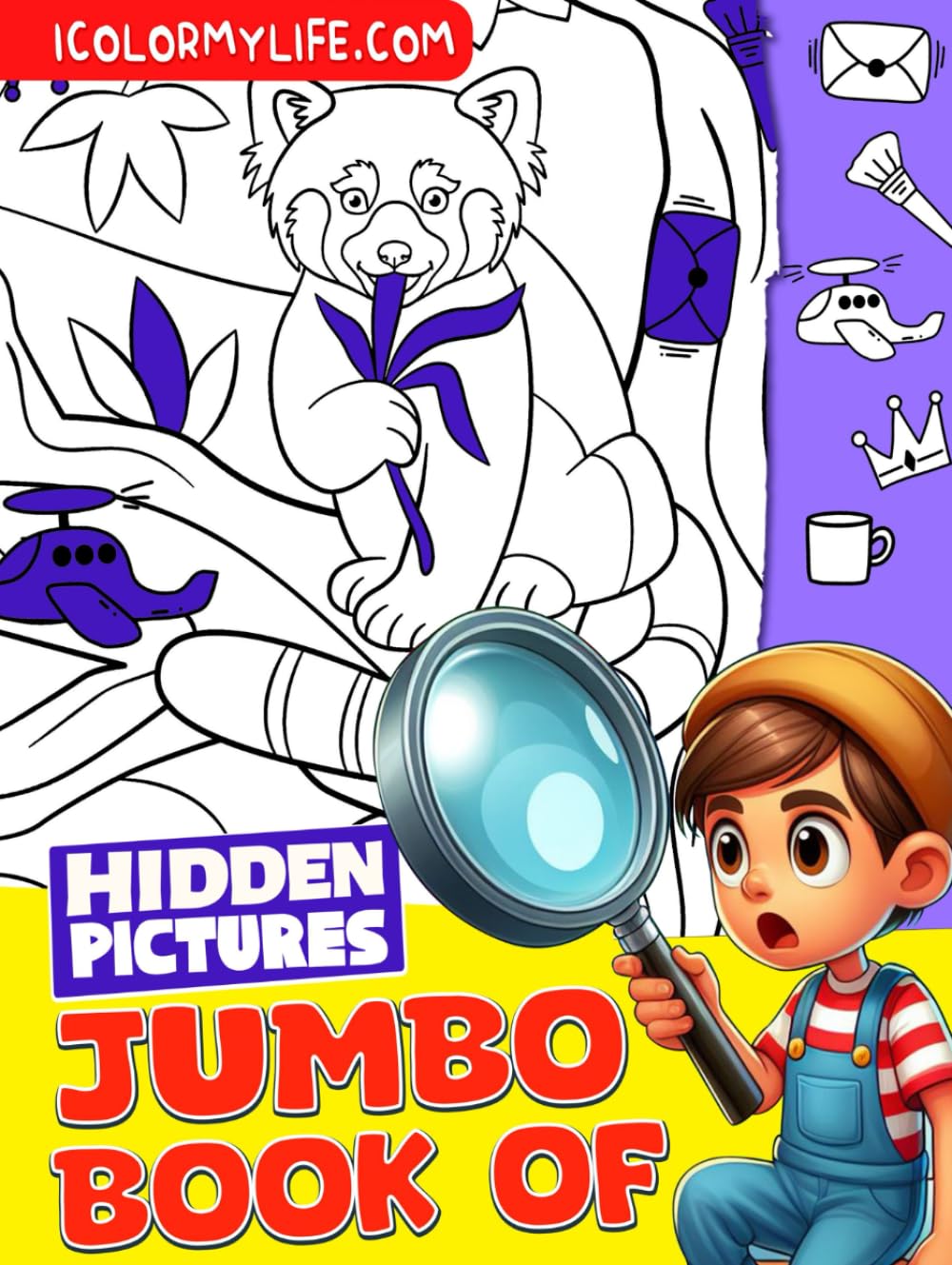 Amazon.com: Jumbo Book of Hidden Pictures 7: Search And Find Picture ...