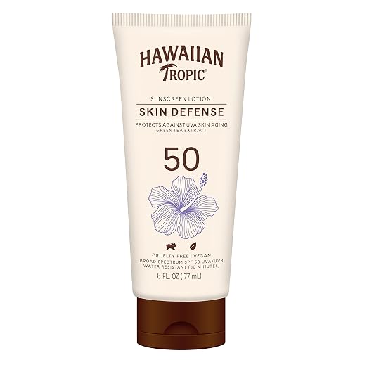 Amazon.com: Hawaiian Tropic AntiOxidant Sunscreen Lotion, SPF 50, 6 fl ...