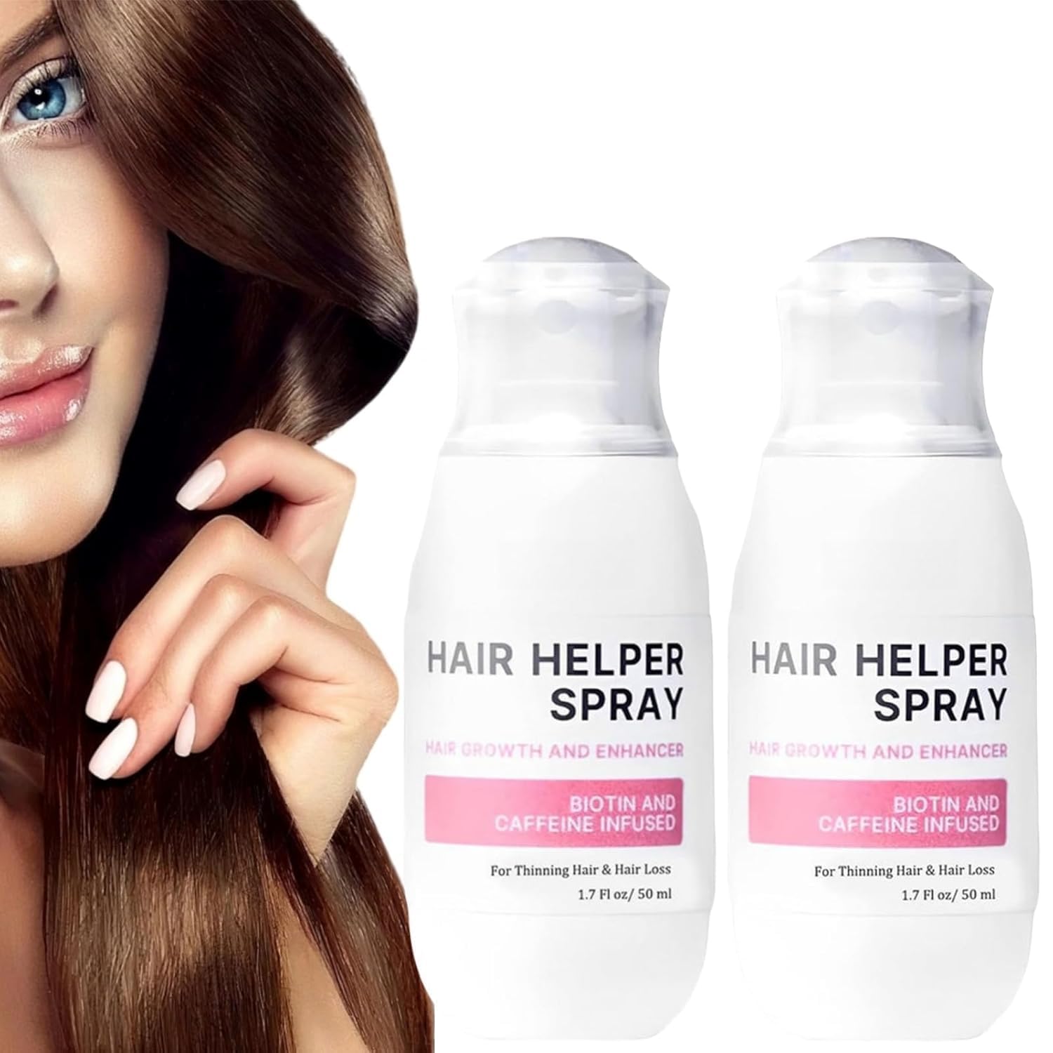 Hair Helper Spray for Women, Hair Helper Spray for Thinning Hair, Rice ...