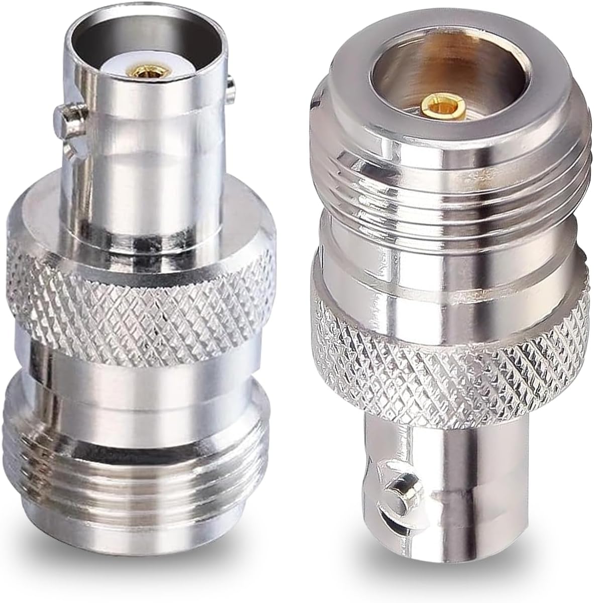 Amazon | BNC メス から N メス 同軸 アダプター TUOLNK N型 メスジャックから BNC メスジャック RF 同軸 コネクタ WiFi アンテナ延長 ケーブル用 2個 ...
