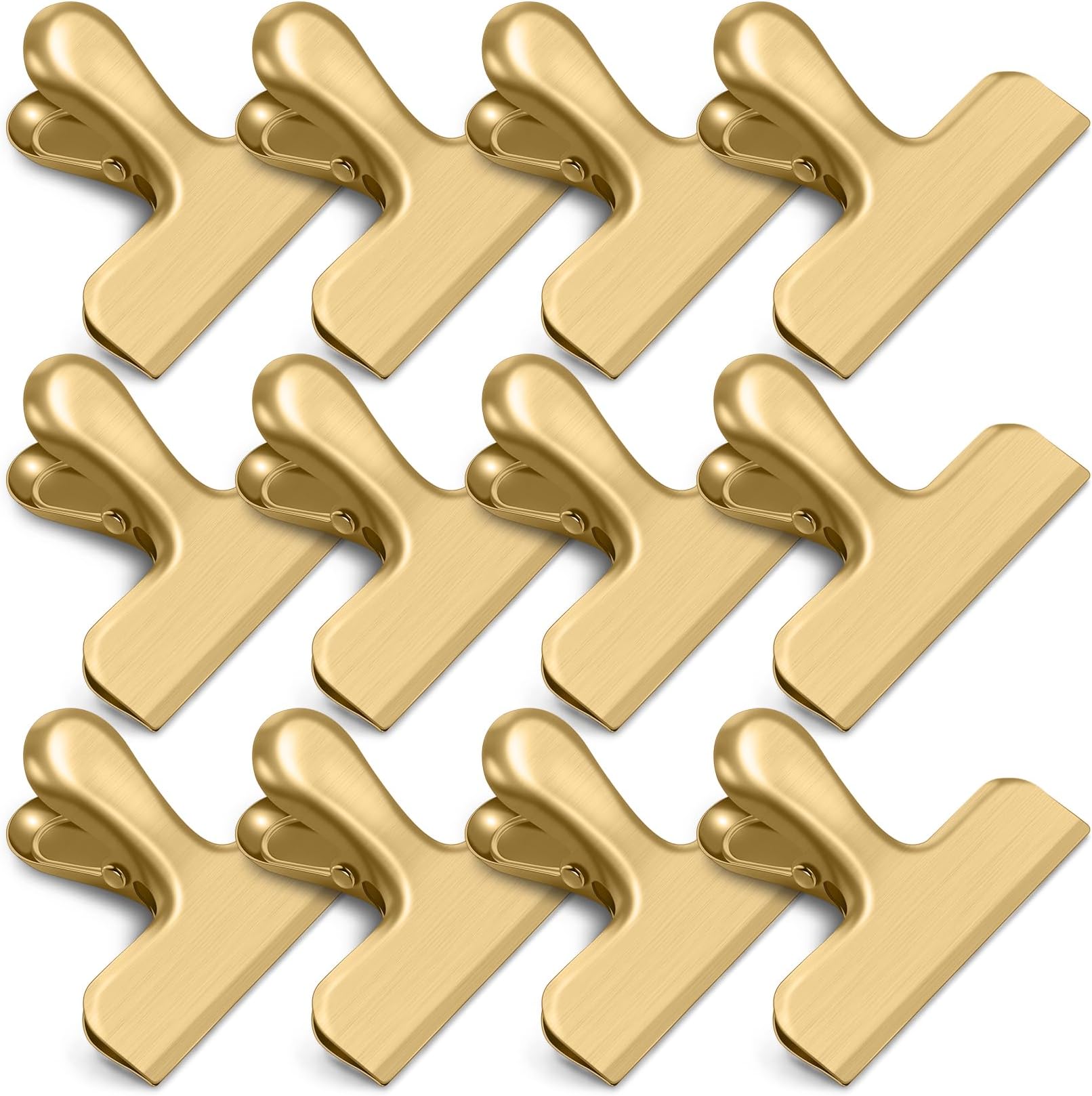 Amazon.com: COOK WITH COLOR Food Clips - Wide Heavy Duty Chip Clips ...