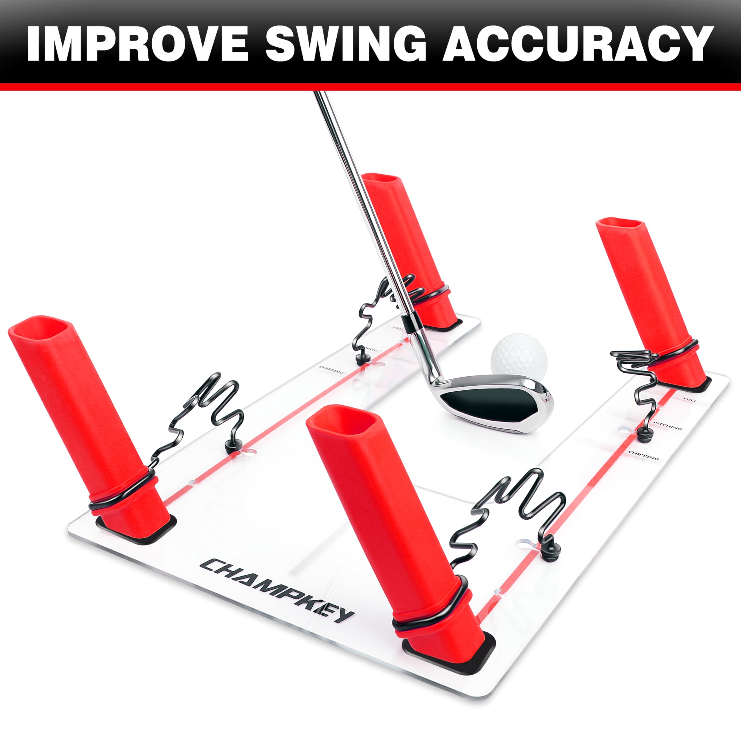 Snapklik.com : CHAMPKEY Magnetic Golf Swing Trainer - Swing Plane ...
