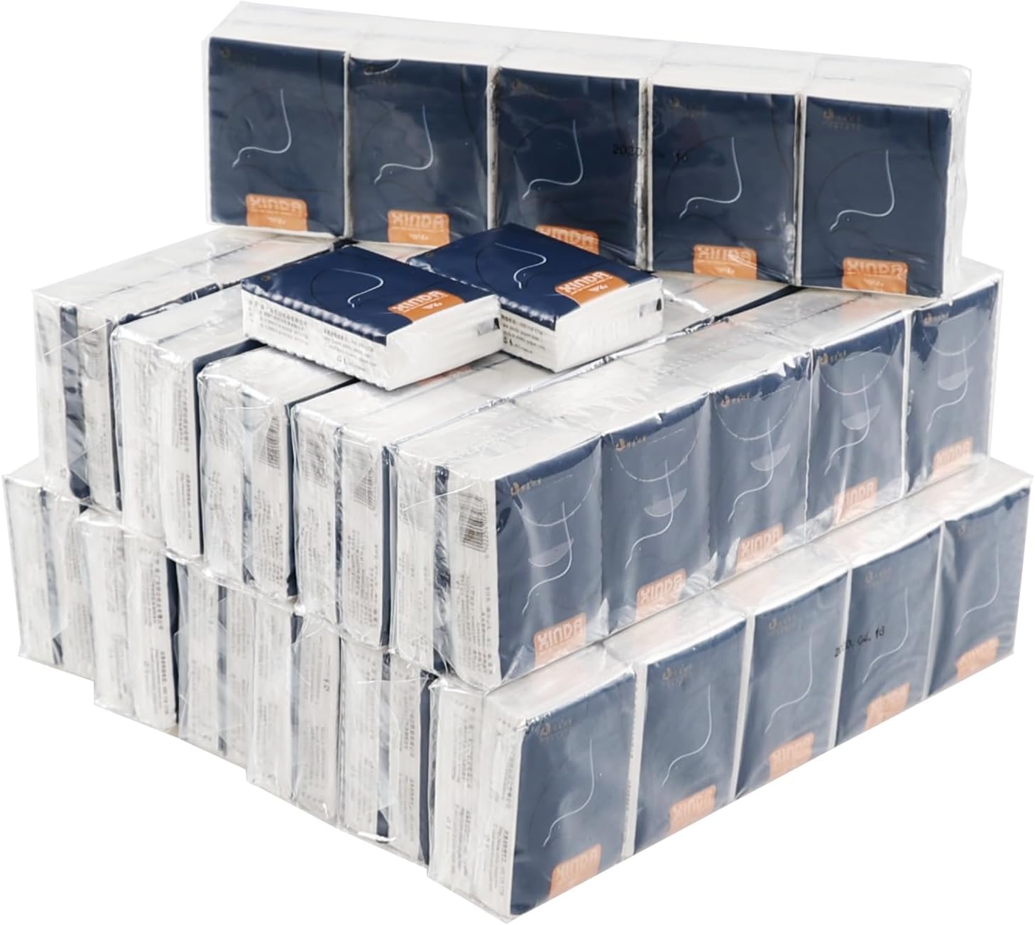 Amazon.com: Yesdate 100 Packs Mini Facial Tissue, Travel Size Tissues ...