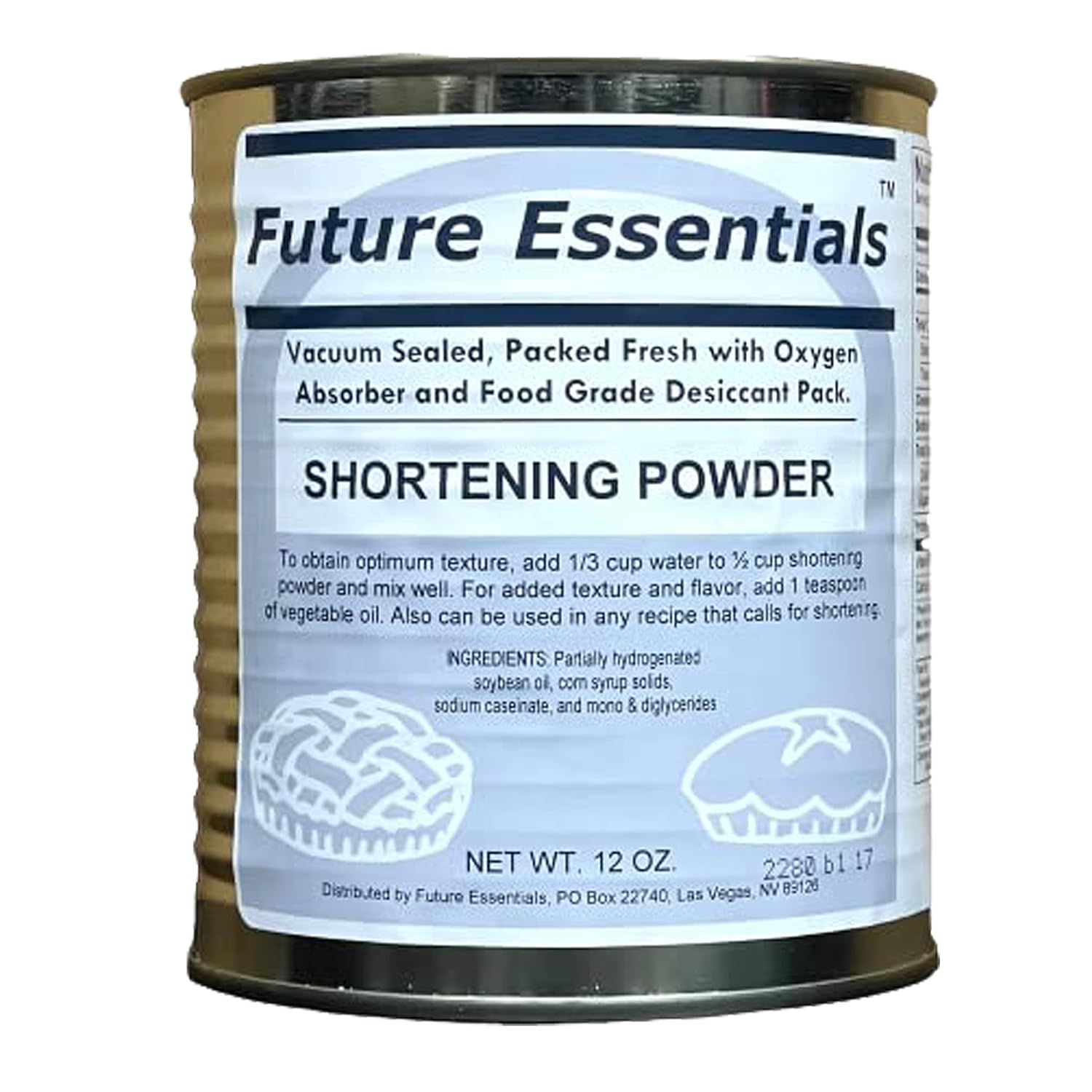 Amazon.com : Future Essentials Canned Shortening Powder : Baking And ...