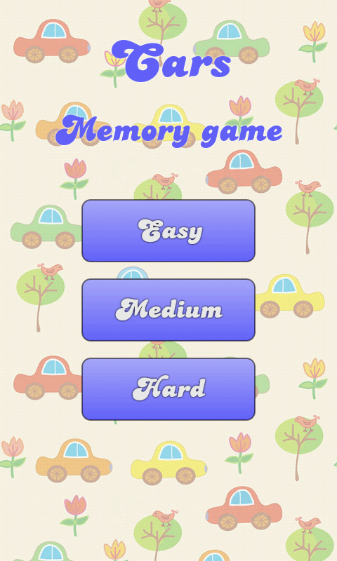 Kids memory game: cars:Amazon.de:Appstore for Android
