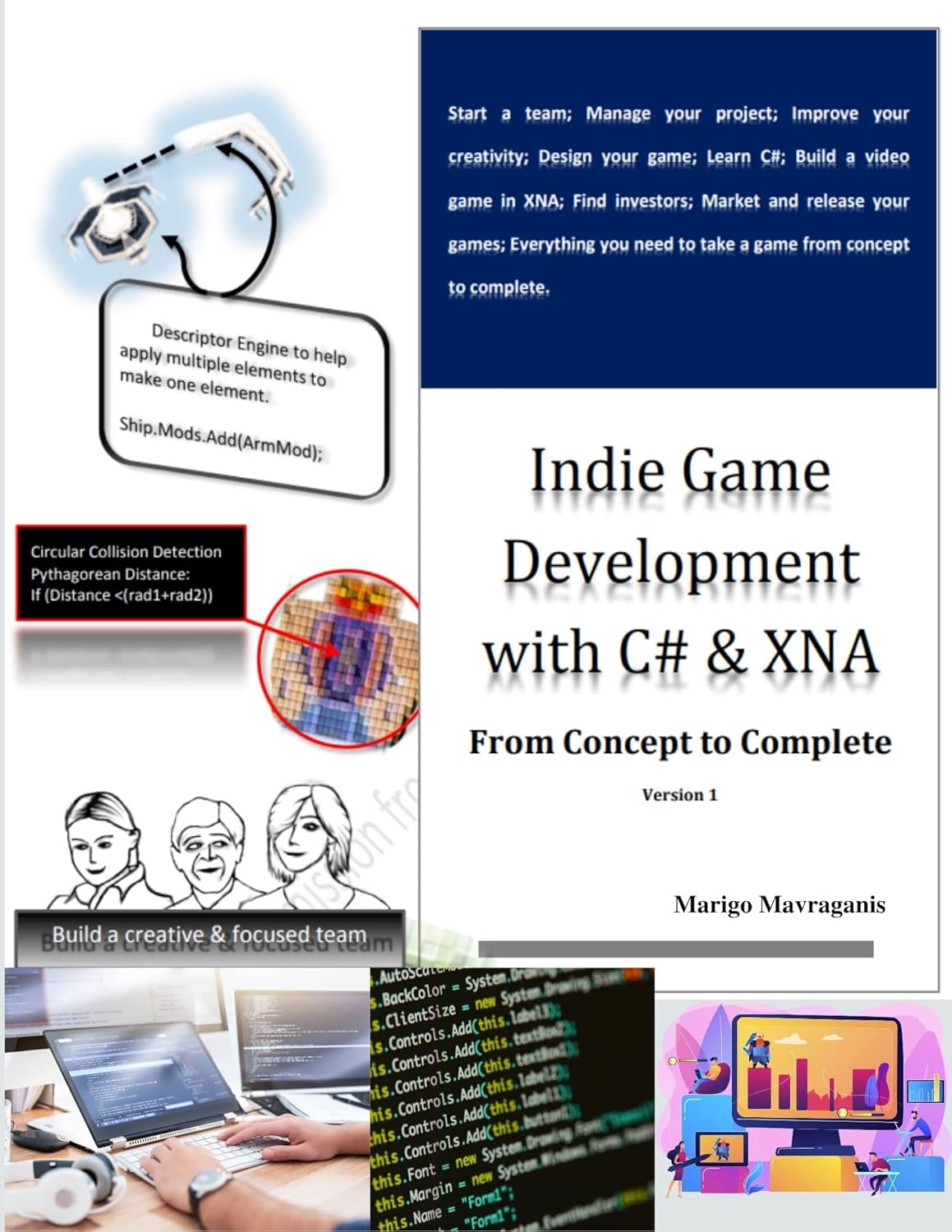 Amazon.com: Indie Game Development with C# & XNA, Perfectly Technology tutorial E-book 2022 ...
