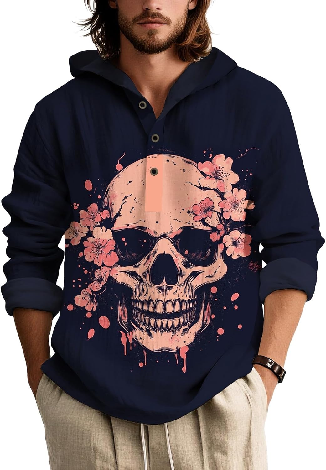 Amazon.com: Japanese Graphic Hoodies for Men Cool Design Lightweight ...