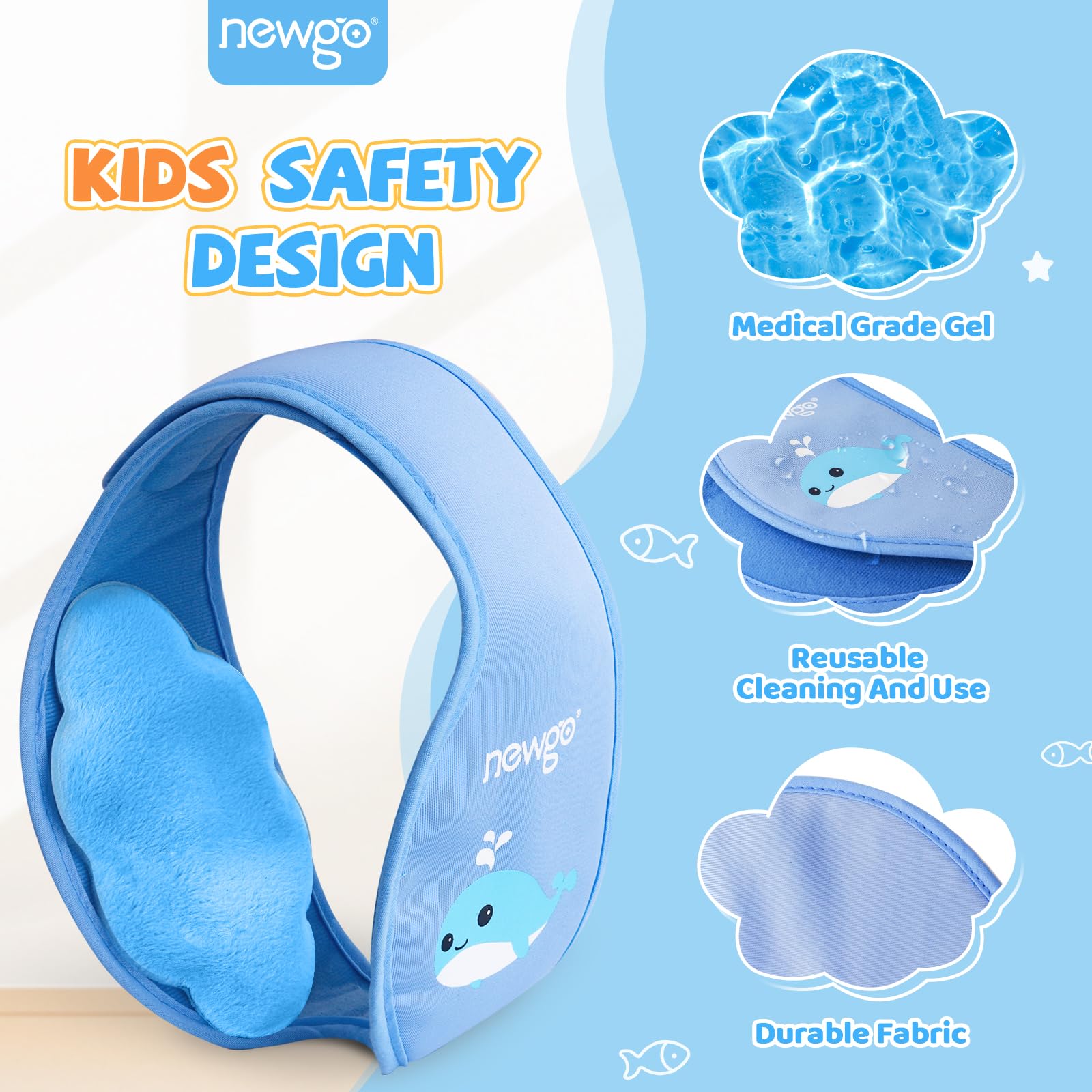 Snapklik.com : NEWGO Tonsillectomy Ice Pack For Kids, Wisdom Teeth Ice ...