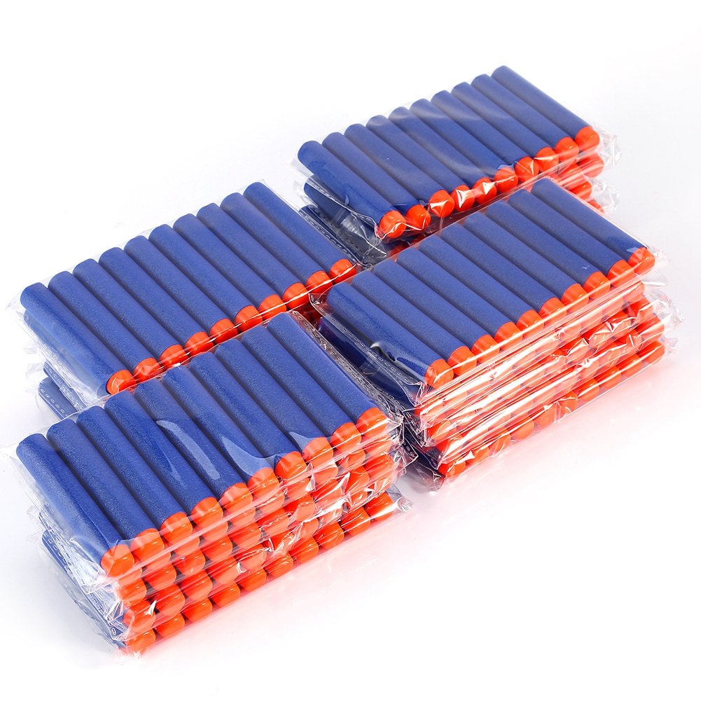 Akozon Nerf Bullets Nerf N Strike Blaster Compatible Dart Bullets,Nerf ...