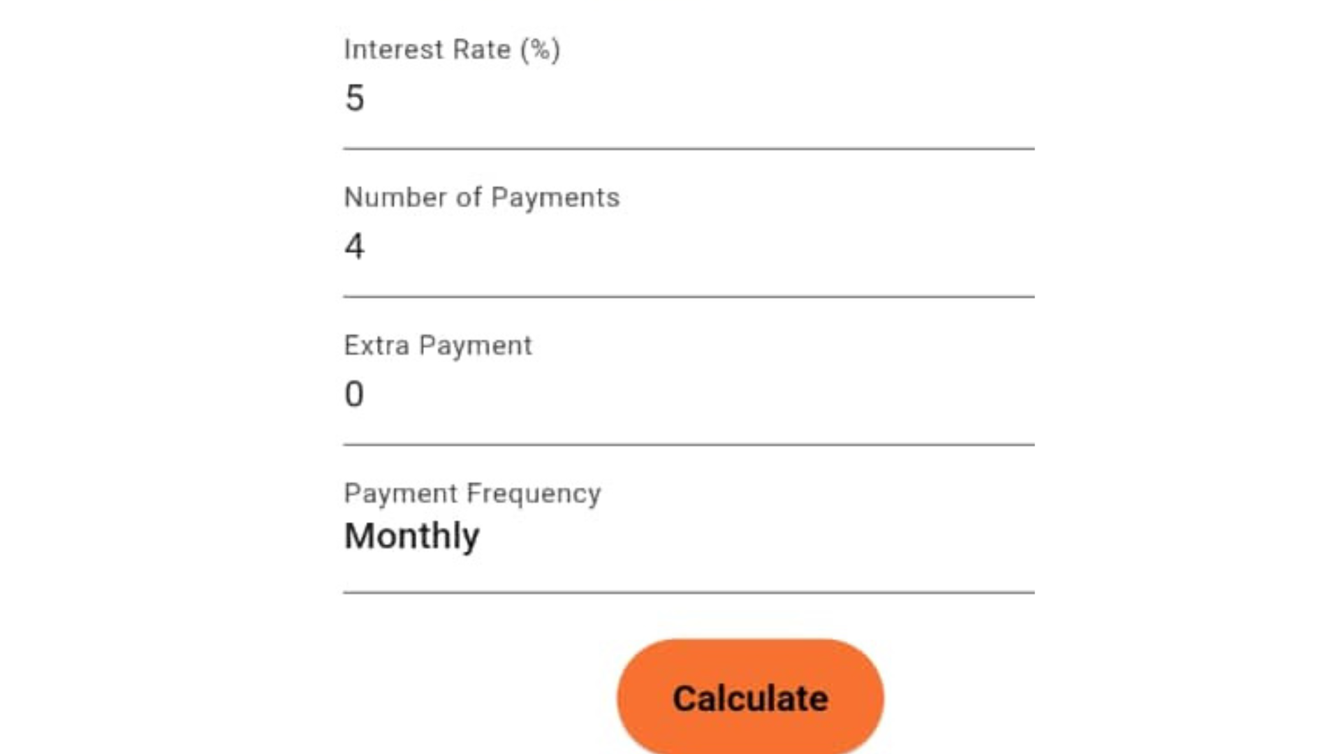 Loan Amortization Calculator - App on Amazon Appstore