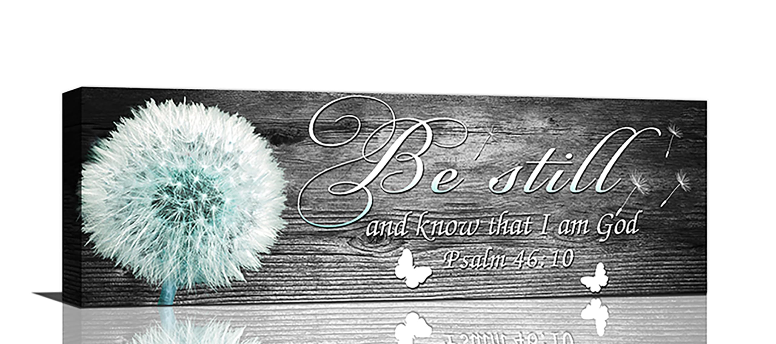 Amazon.com: Farmhouse Scripture Bible Verse Wall Art Rustic Christian ...