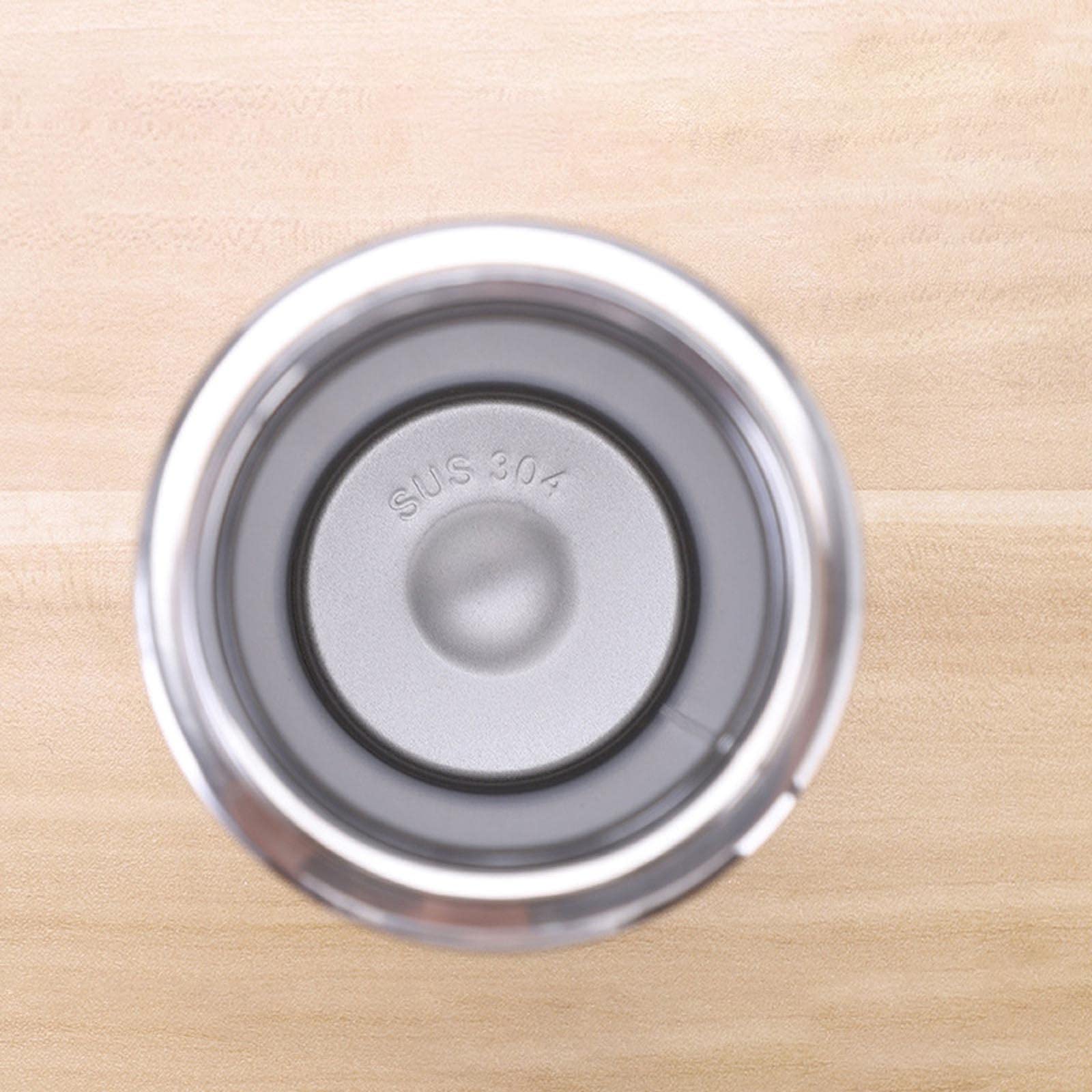 Insulated Water Bottle,Bamboo Cup Double Layer Inner Stainless Steel ...