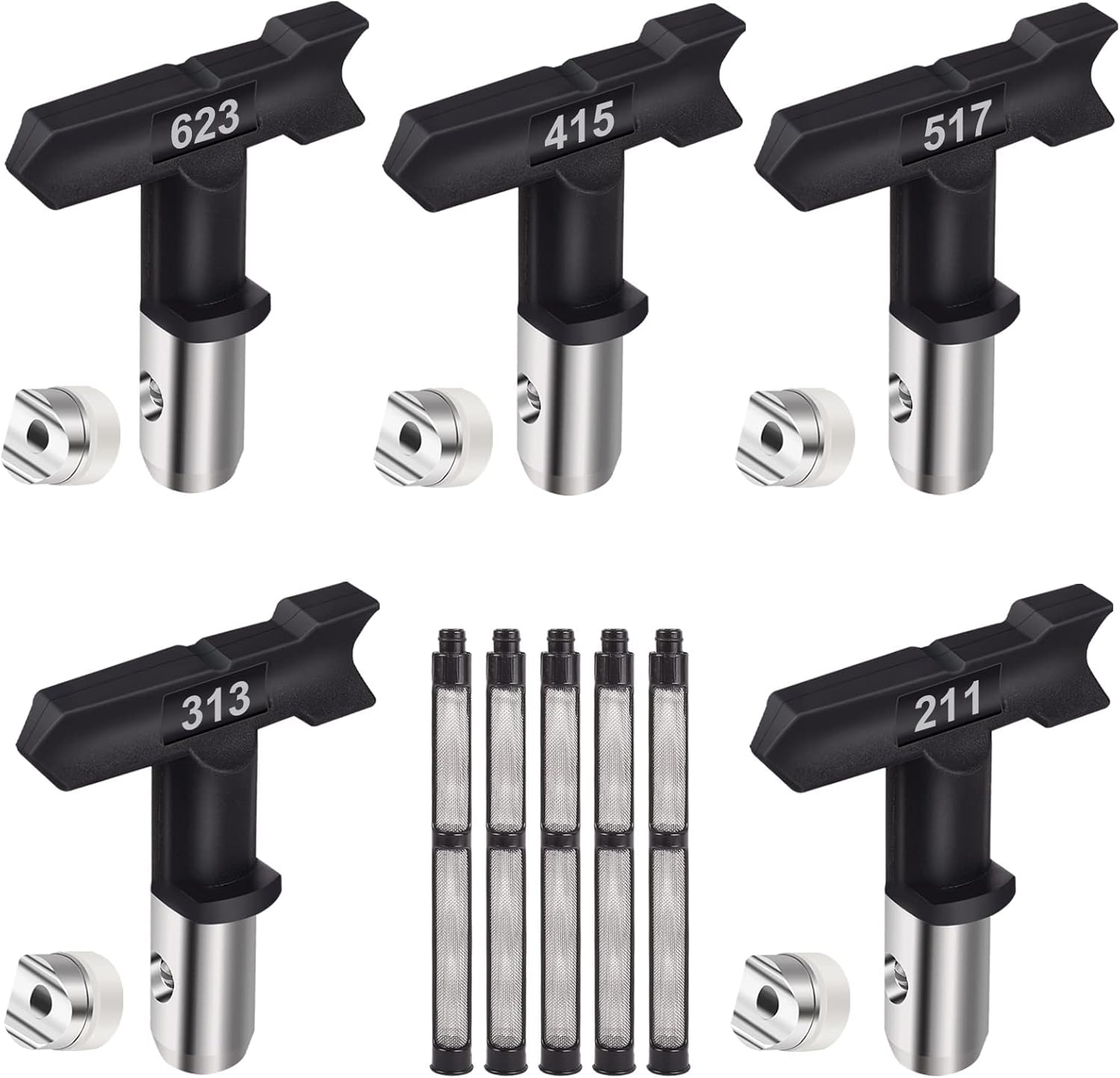 Spray Tips Reversible Graco Sprayer Tip Airless Nozzle Tip Paint Spray ...