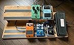 Amazon.com: Guitar Effects Pedal Board Wood 2-Tier Platform Stand ...