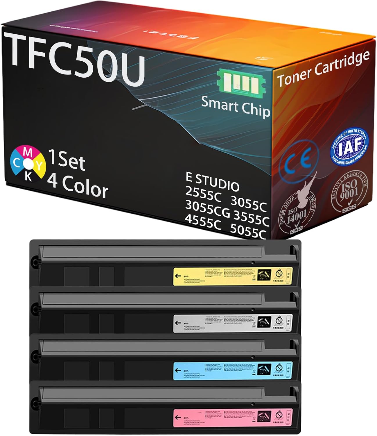 Amazon.com: Vizoid TFC50U Toner Cartridge High-Yield Compatible for ...