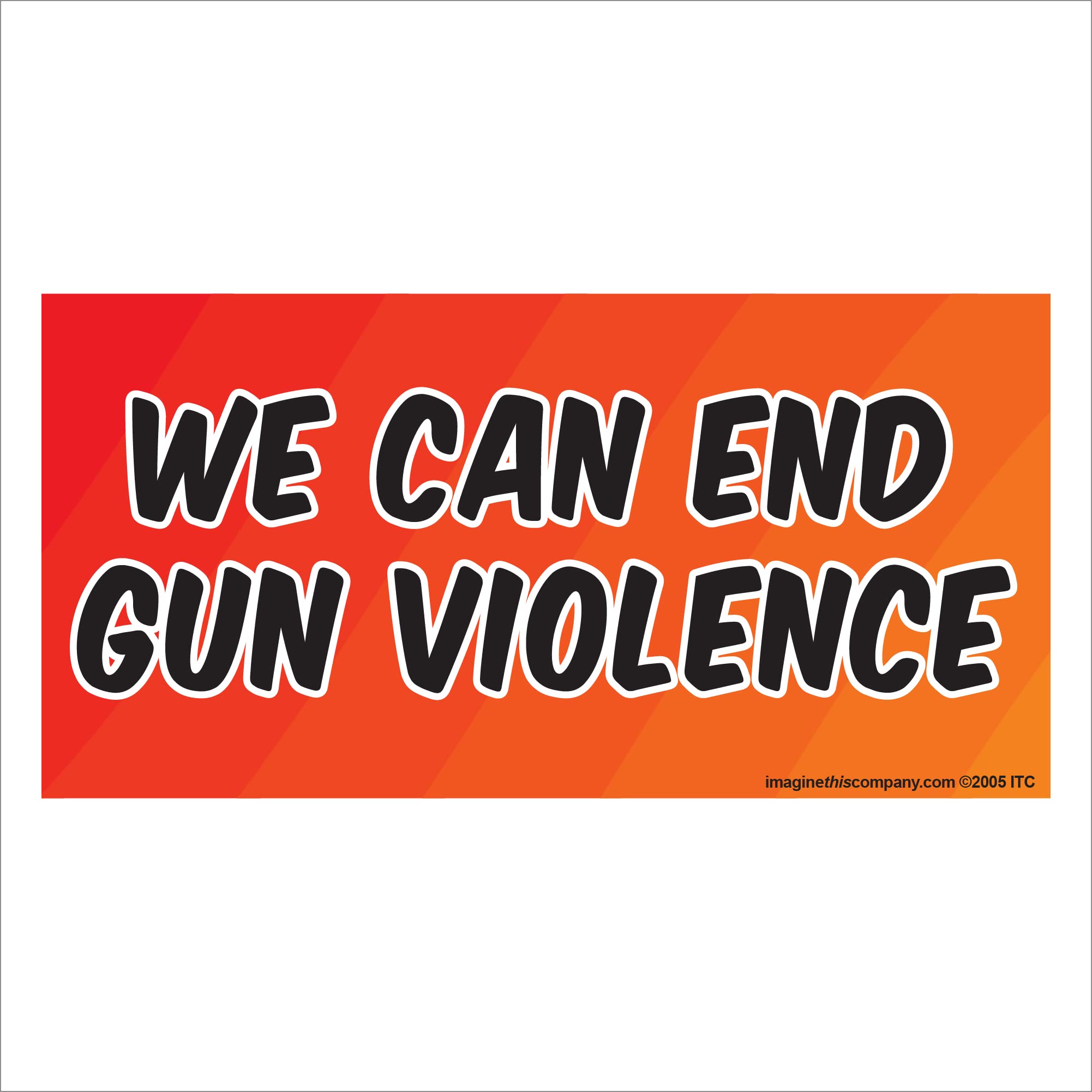Anti Gun Bumper Stickers