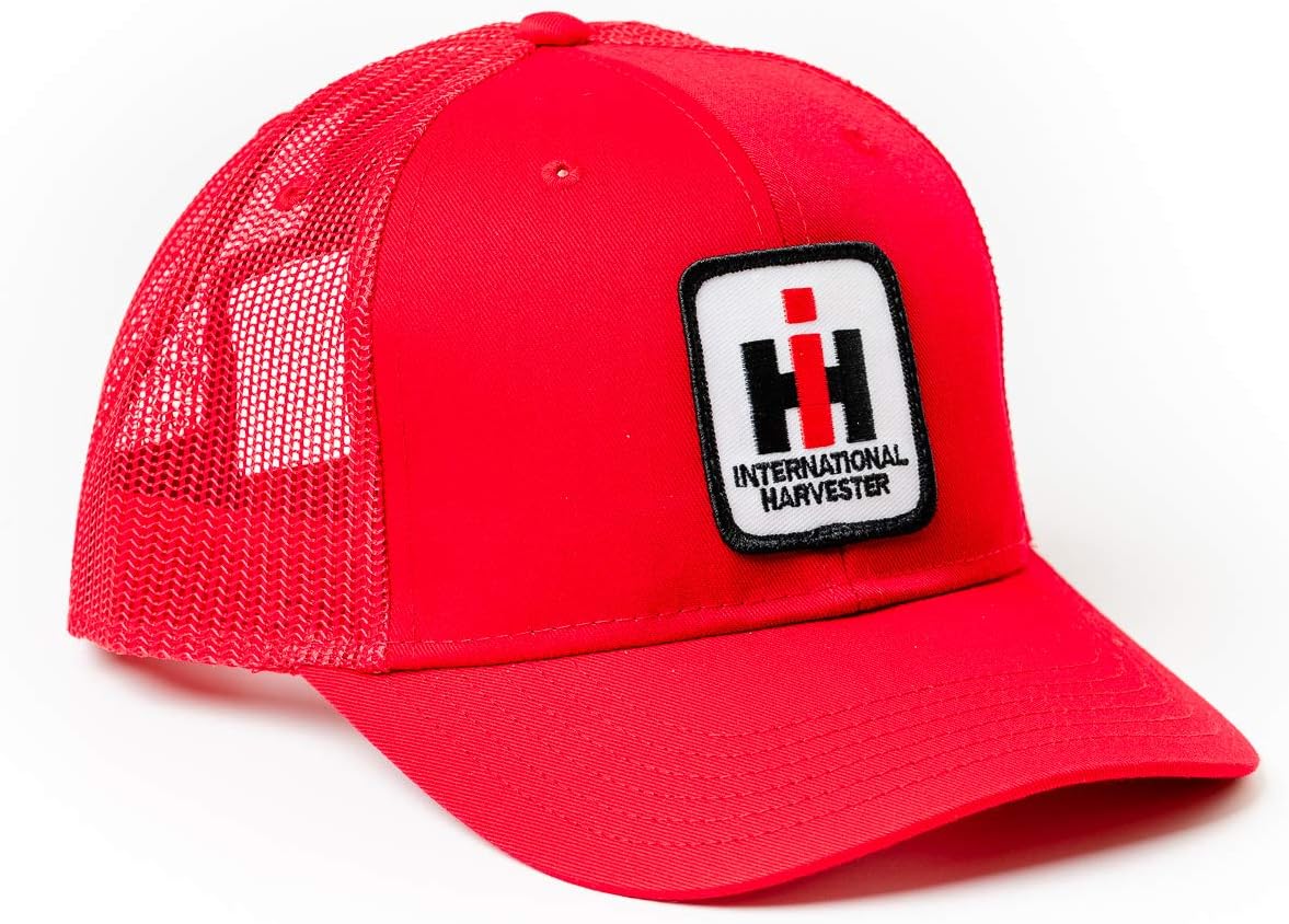 International Harvester IH Logo Hat, red mesh at Amazon Men’s Clothing ...