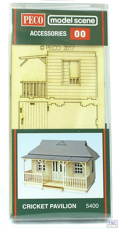 Peco Model Scene 00 Gauge Cricket Pavillion : Amazon.co.uk: Toys & Games