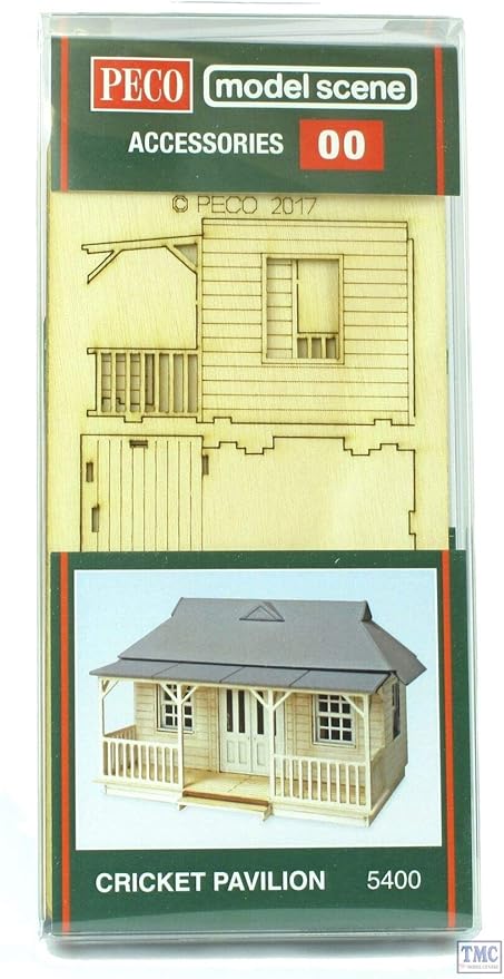 Peco Model Scene 00 Gauge Cricket Pavillion : Amazon.co.uk: Toys & Games