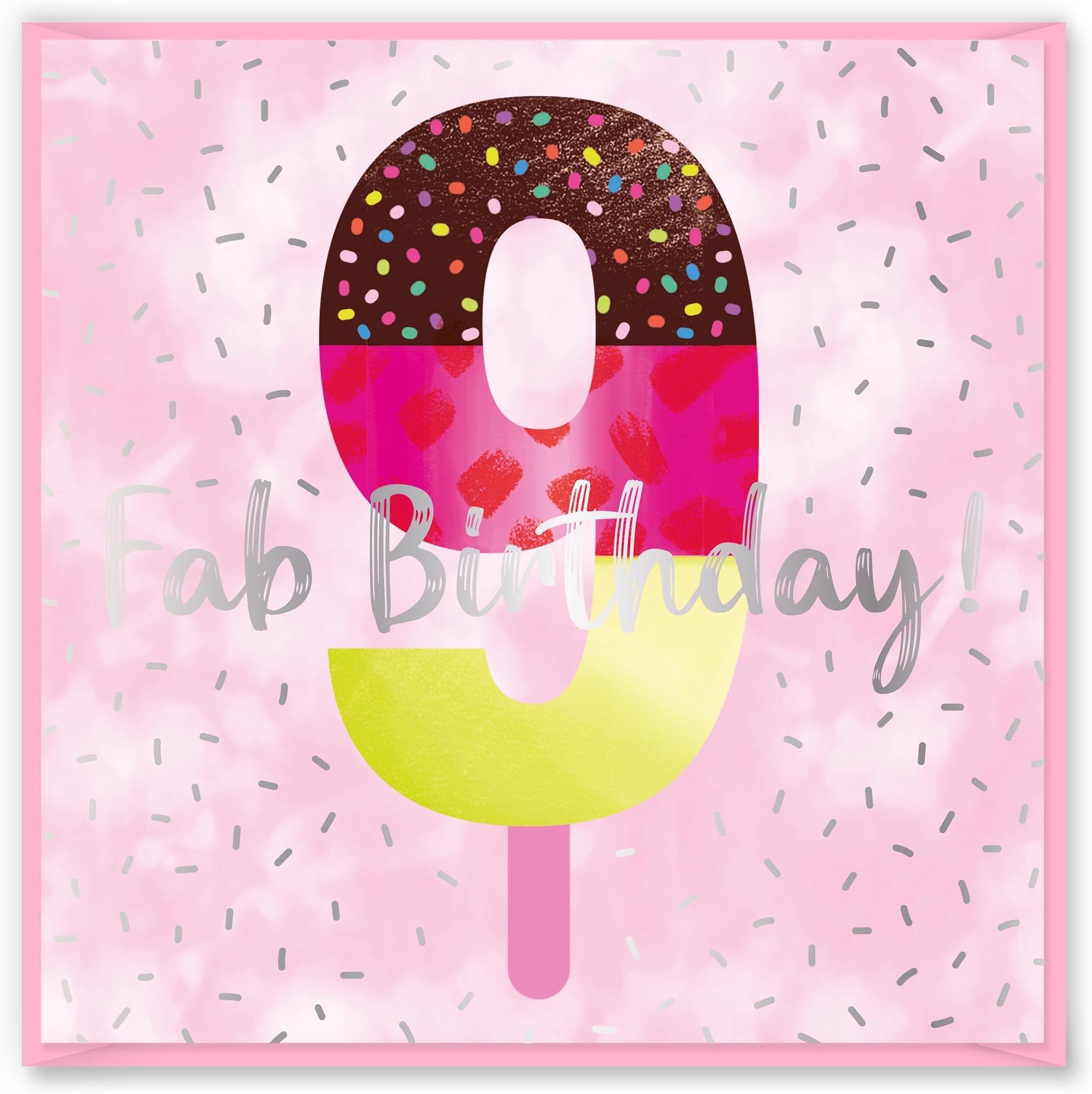 Claire Giles Ages Age 9 Girl Birthday Card, AGE09G : Amazon.co.uk ...