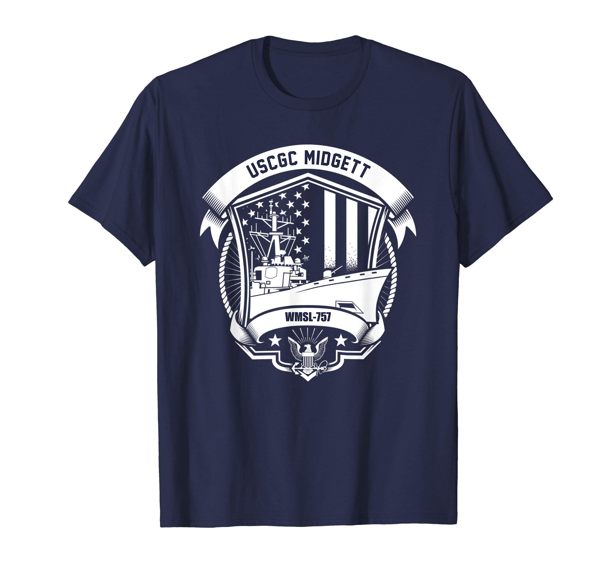 Amazon.com: USCGC Midgett WMSL-757 T-Shirt : Clothing, Shoes & Jewelry