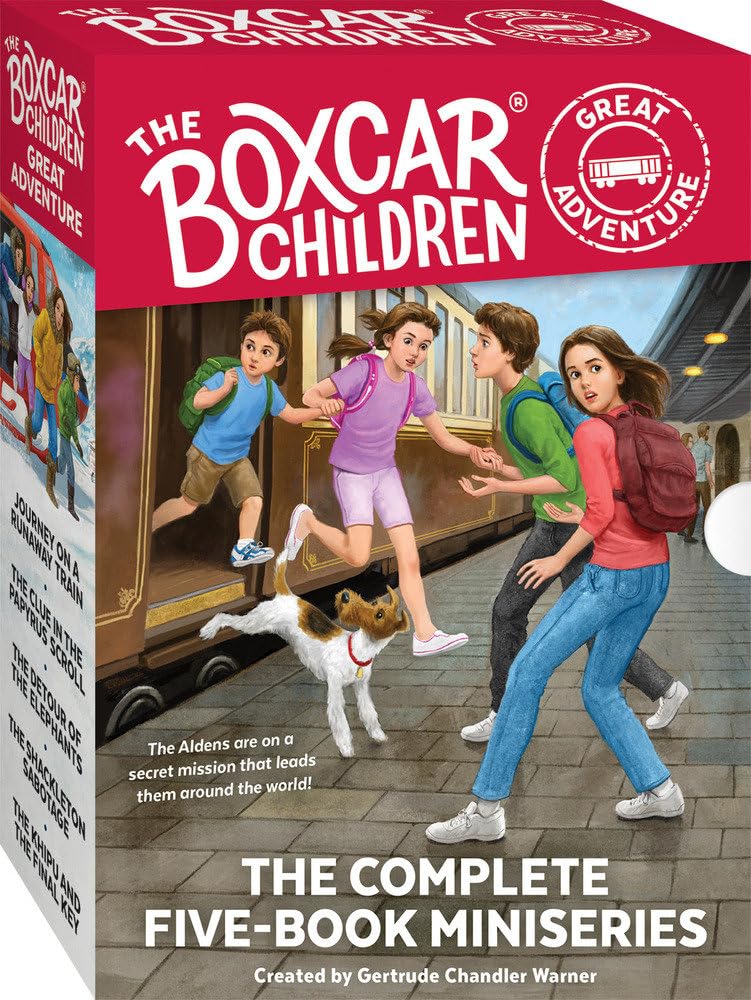 Amazon.com: The Boxcar Children Great Adventure 5-Book Set ...