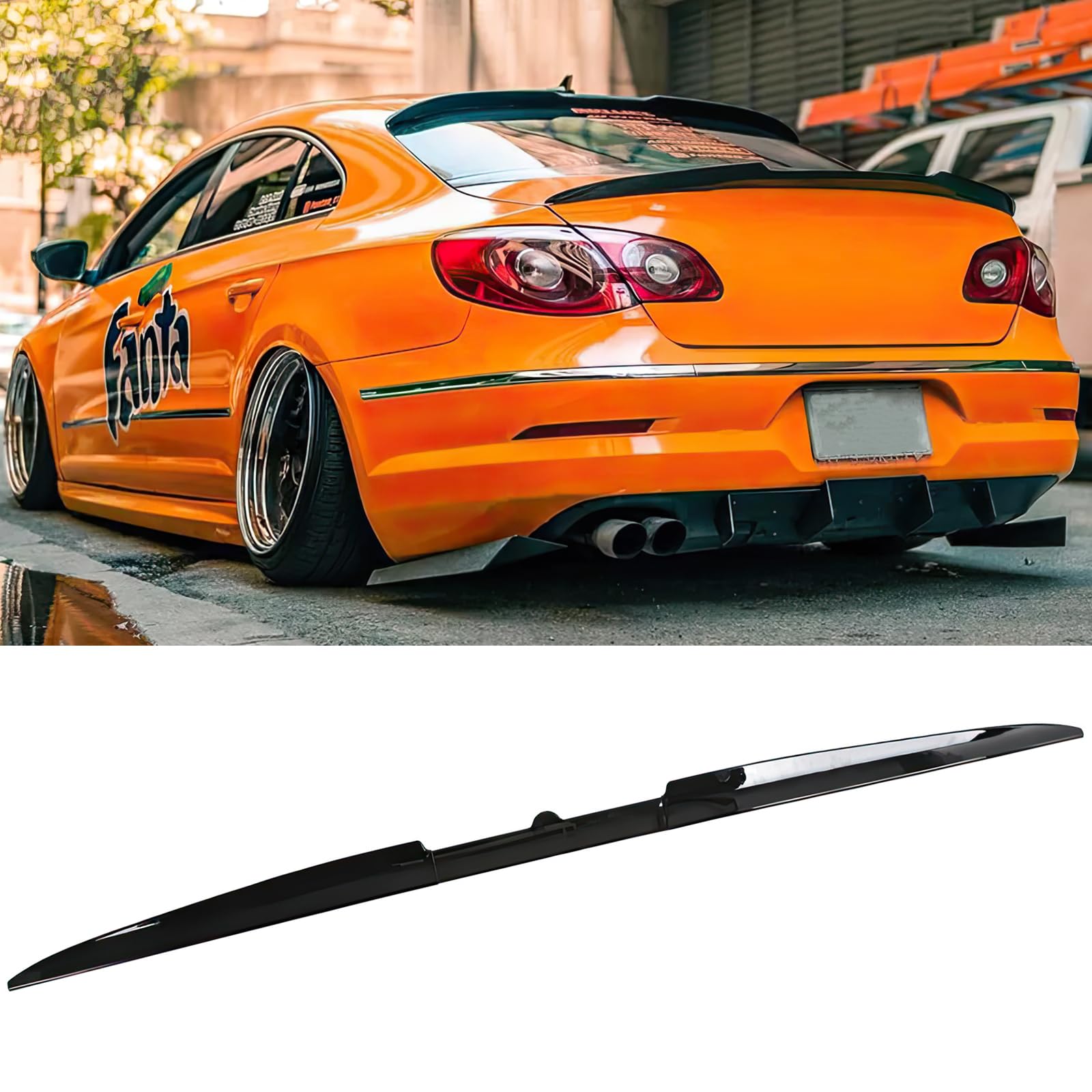 Snapklik.com : DREAMOTOR Car Universal Rear Spoiler 54" Trunk Spoiler ...
