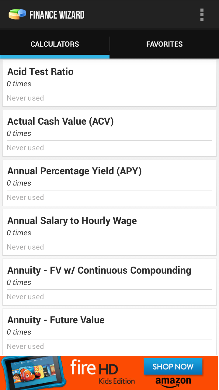 Finance Wizard - App on Amazon Appstore