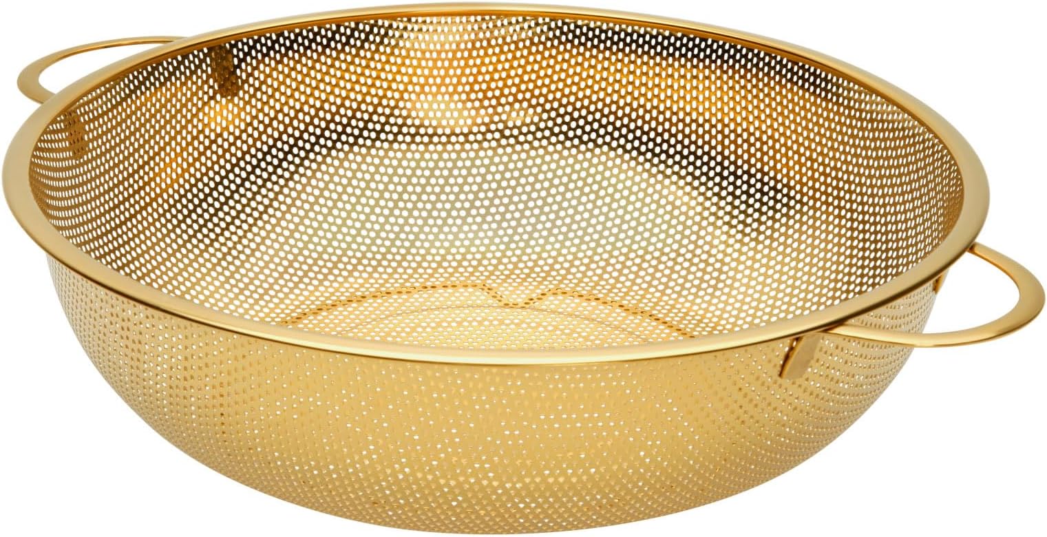 Amazon.com: Bokon 3 Pcs Stainless Steel Colander Set Colander Bowl ...