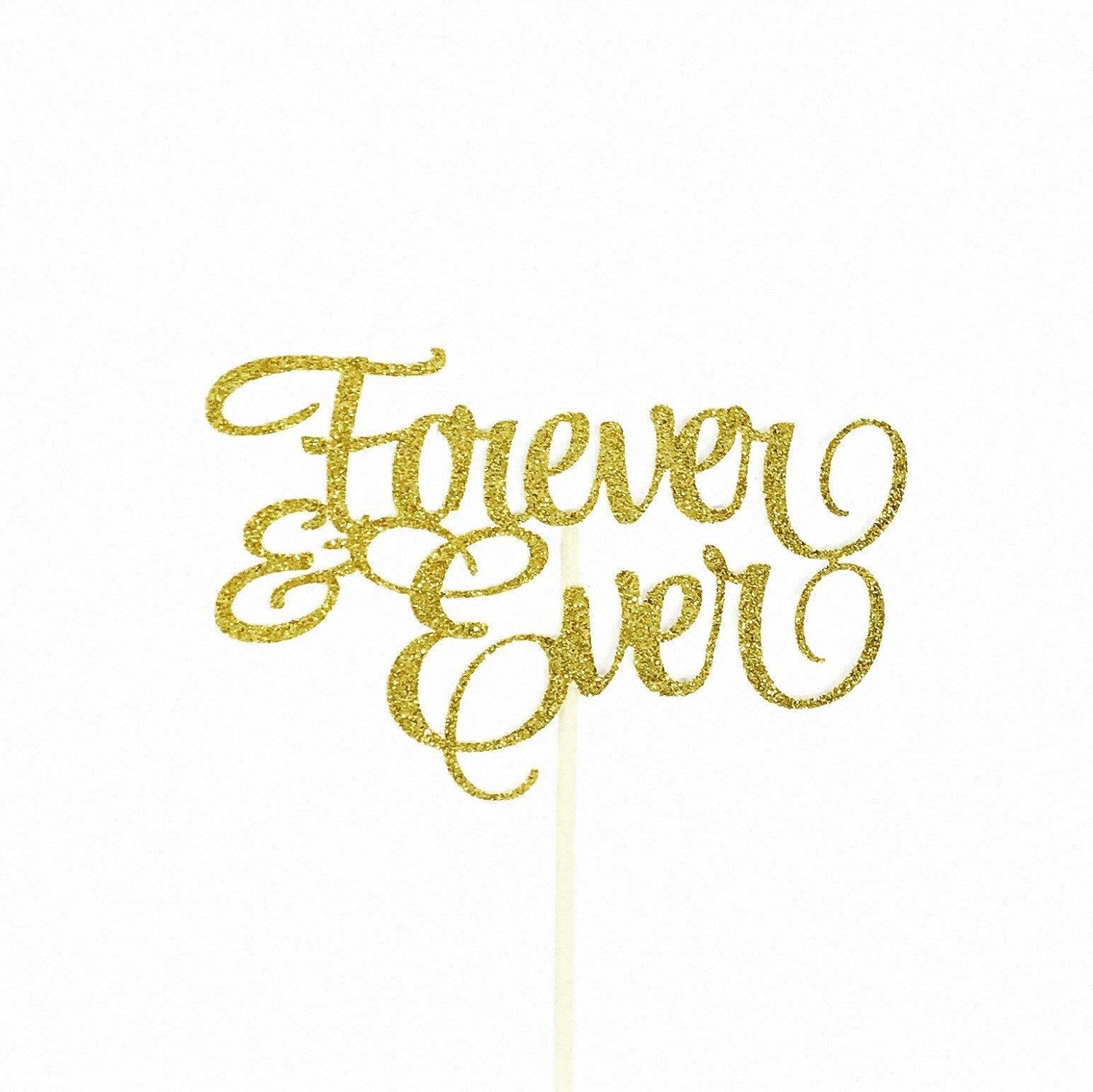 Amazon.com: Forever and Ever Cake Topper, Mr and Mrs Cake Topper ...