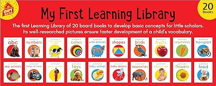 My First Complete Learning Library: Boxset of 20 Board Books Gift Set ...
