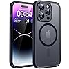 Amazon.com: OOK Magnetic Case Made for iPhone 14 Pro Max (6.7 Inch) [Built-in Camera Lens ...