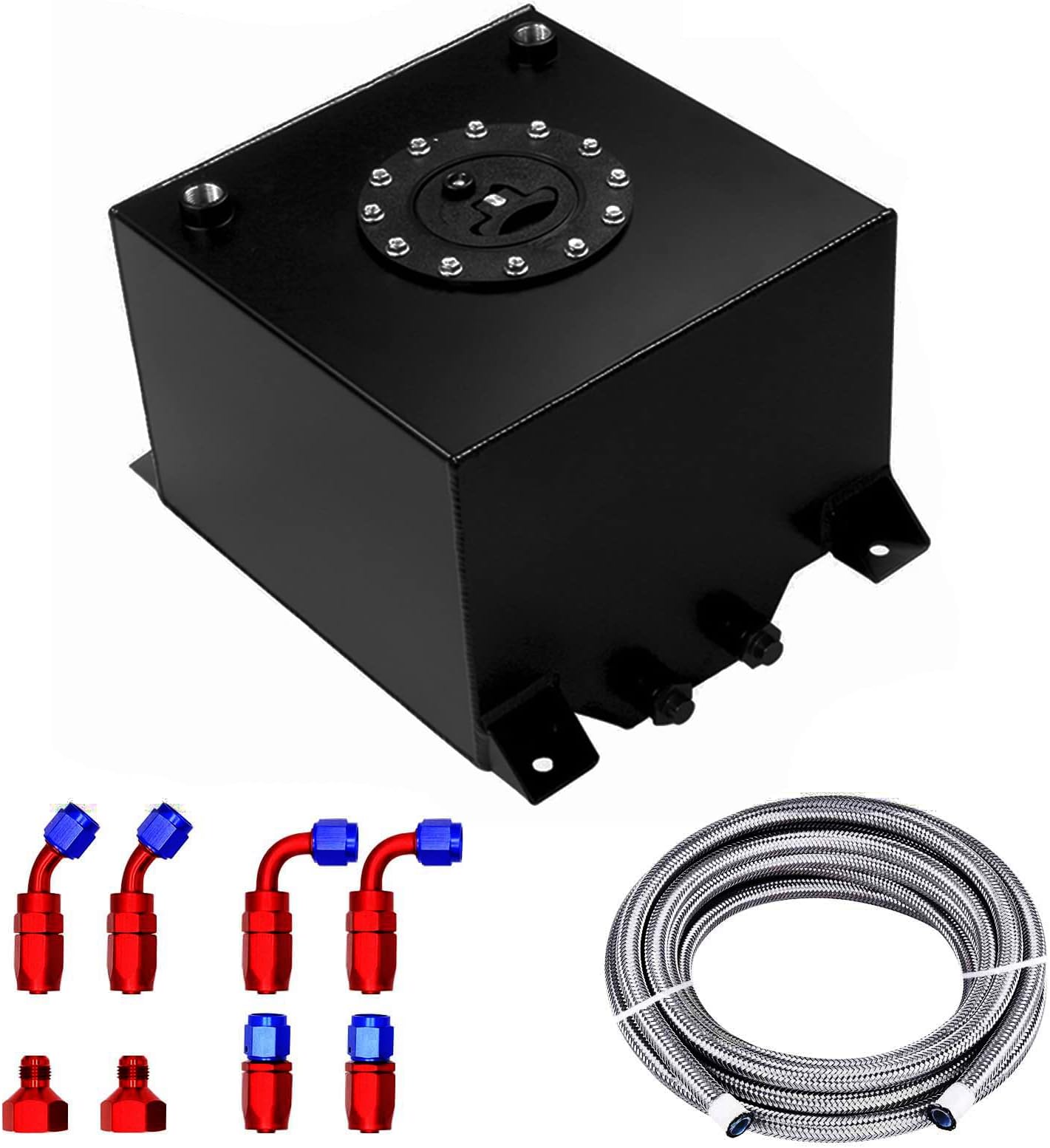 Amazon.com: 5 Gallon Fuel Cell 20L Universal Gas Tank with Level Sender ...
