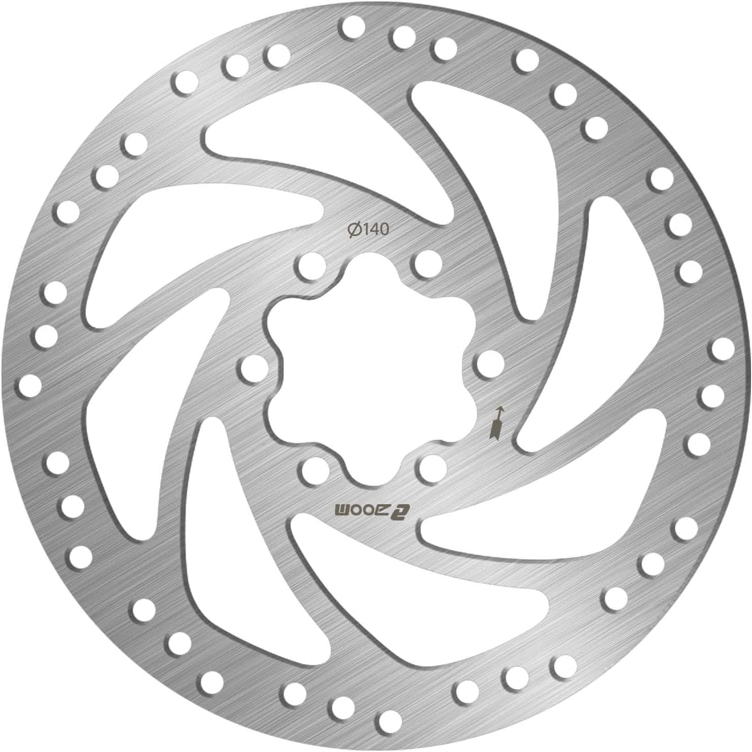 Amazon.com: Emove 2 Pieces Zoom MTB Disc Brake Rotor 140 MM Mountain ...