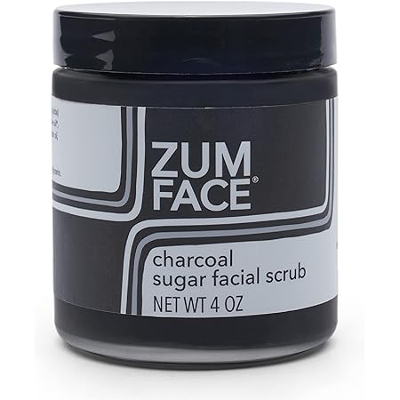 Amazon.com: Zum Face Sugar Facial Scrub - Charcoal - 4 oz : Beauty ...