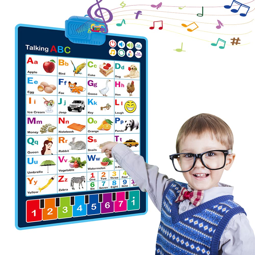 Cjbin Alphabet Posters For Toddlers Electronic Interactive Alphabet ...