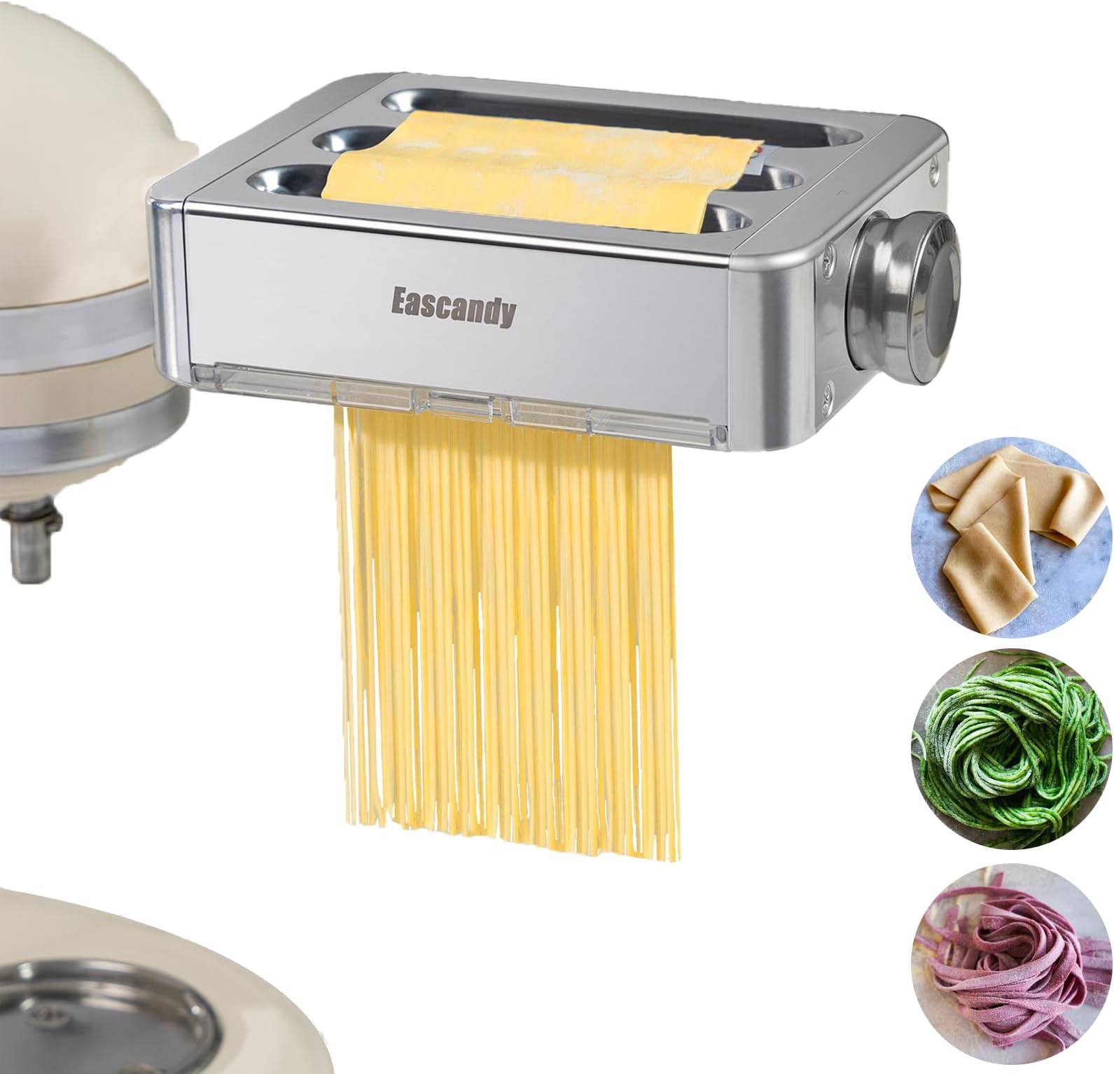 Amazon.com: KitchenAid KSMPRA Stand Mixer Attachment Pasta Roller ...