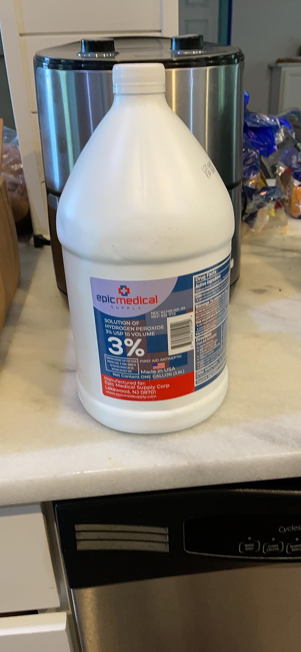 $4/mo - Finance Epic Medical Supply Hydrogen Peroxide Gallon First Aid ...