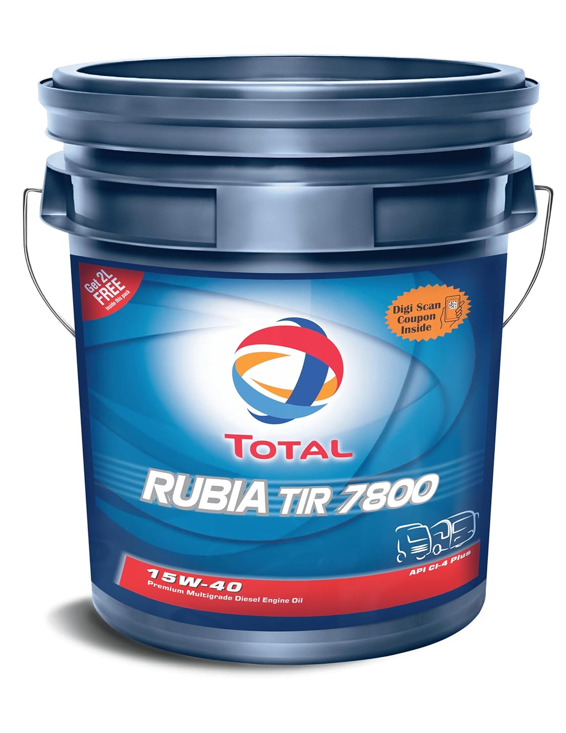 TotalEnergies Rubia TIR 7800 15W-40 17 Ltr : Amazon.in: Car & Motorbike